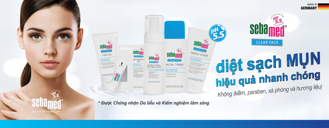 SEBAMED - pH5.5 BẢO VỆ TỐT NHẤT LÀN DA BẠN