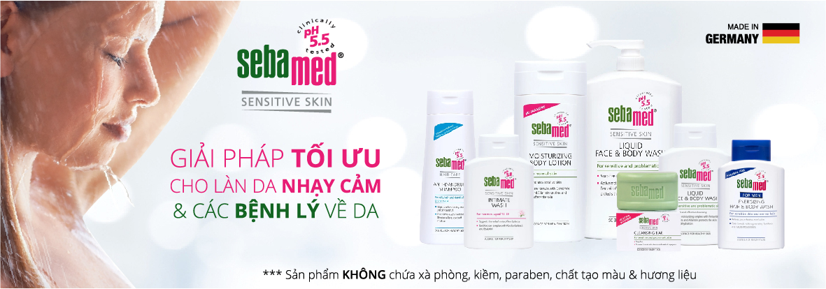 SEBAMED - pH5.5 BẢO VỆ TỐT NHẤT LÀN DA BẠN